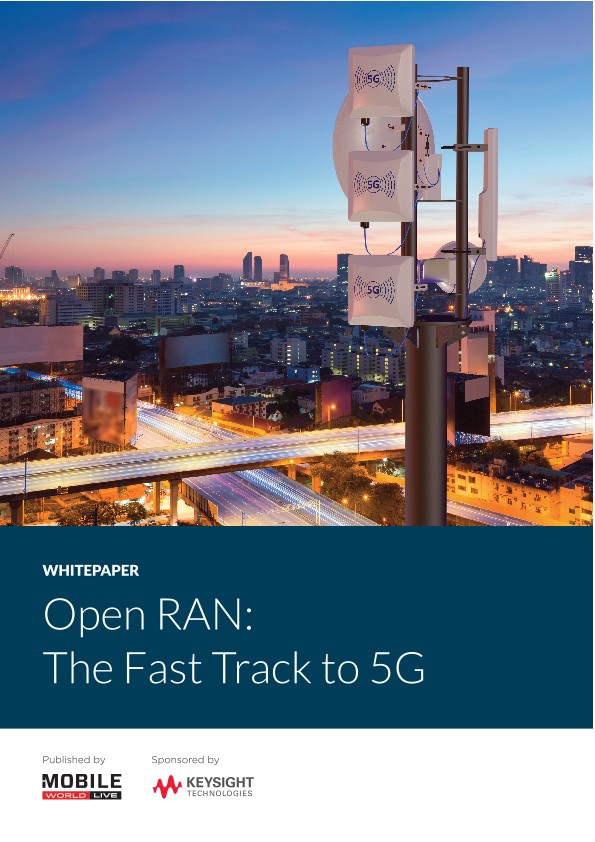 Open RAN: The Fast Track to 5G PDF Asset Page | Keysight